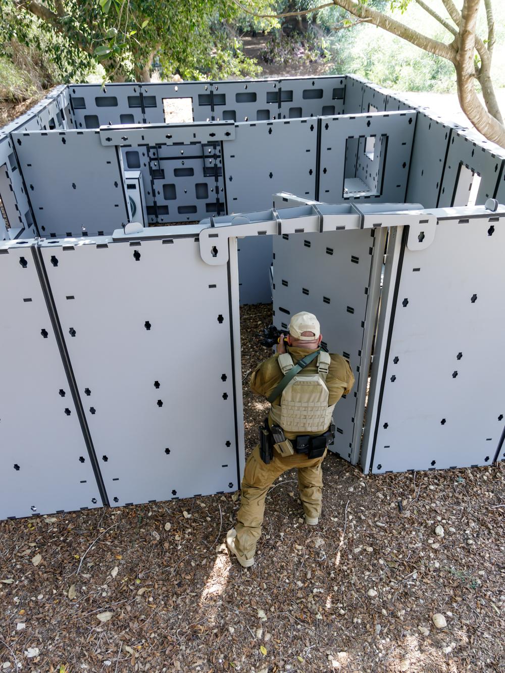 Modules et cibles pour entrainement tactique